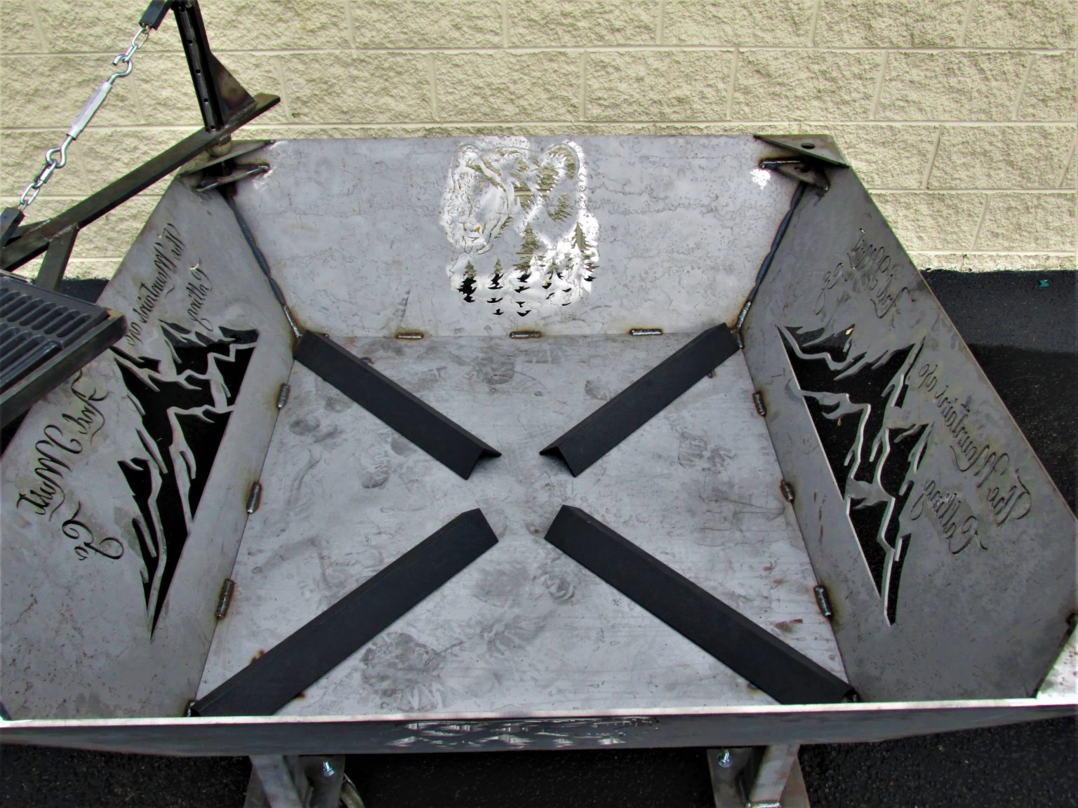 Mountain Man Fire Pit | Remington Steel Works